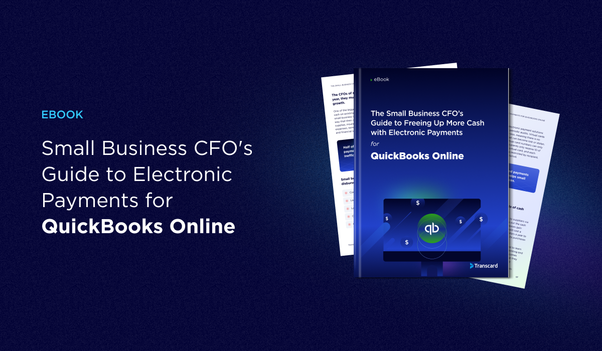 eBook | Small Business CFO's Guide to Electronic Payments for QuickBooks Online